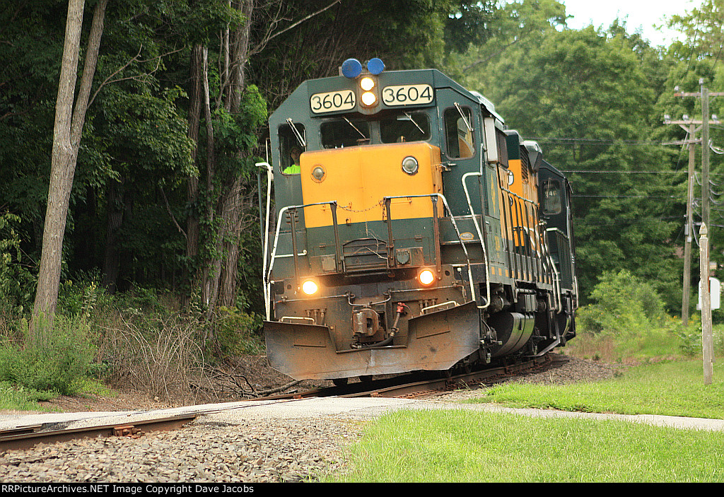 HRRC 3604 Passing the Sloane Stanley Museum